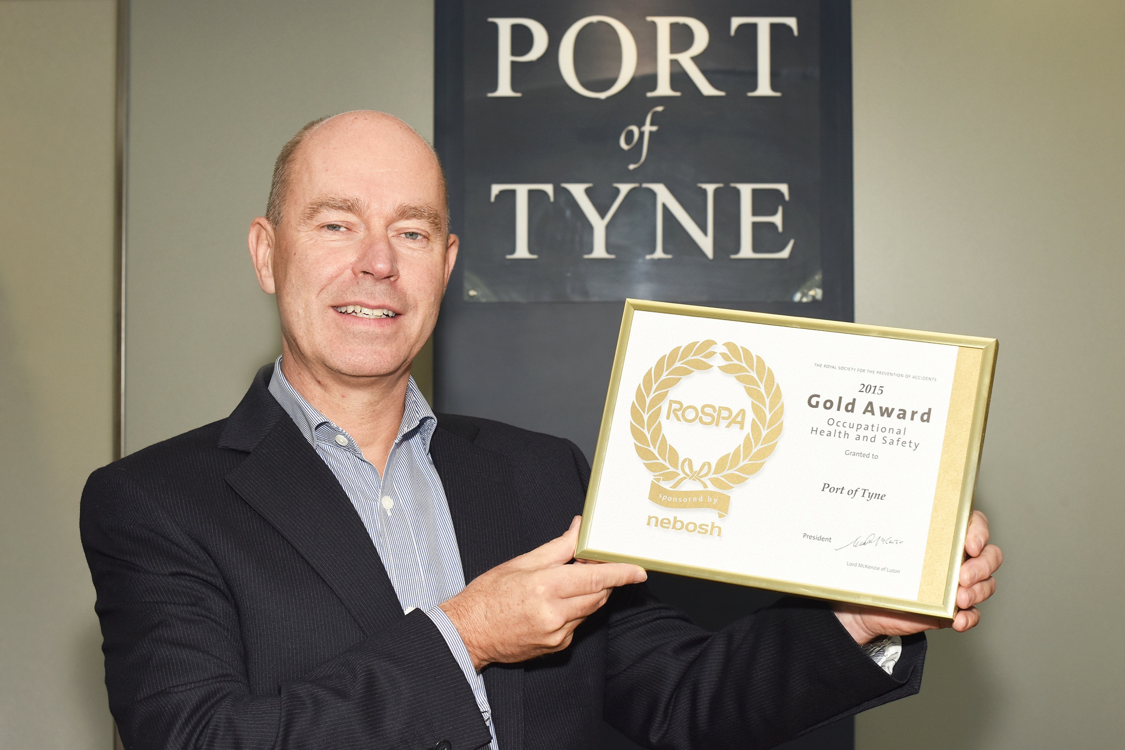 Port of Tyne wins gold for the second year running - North East Times ...