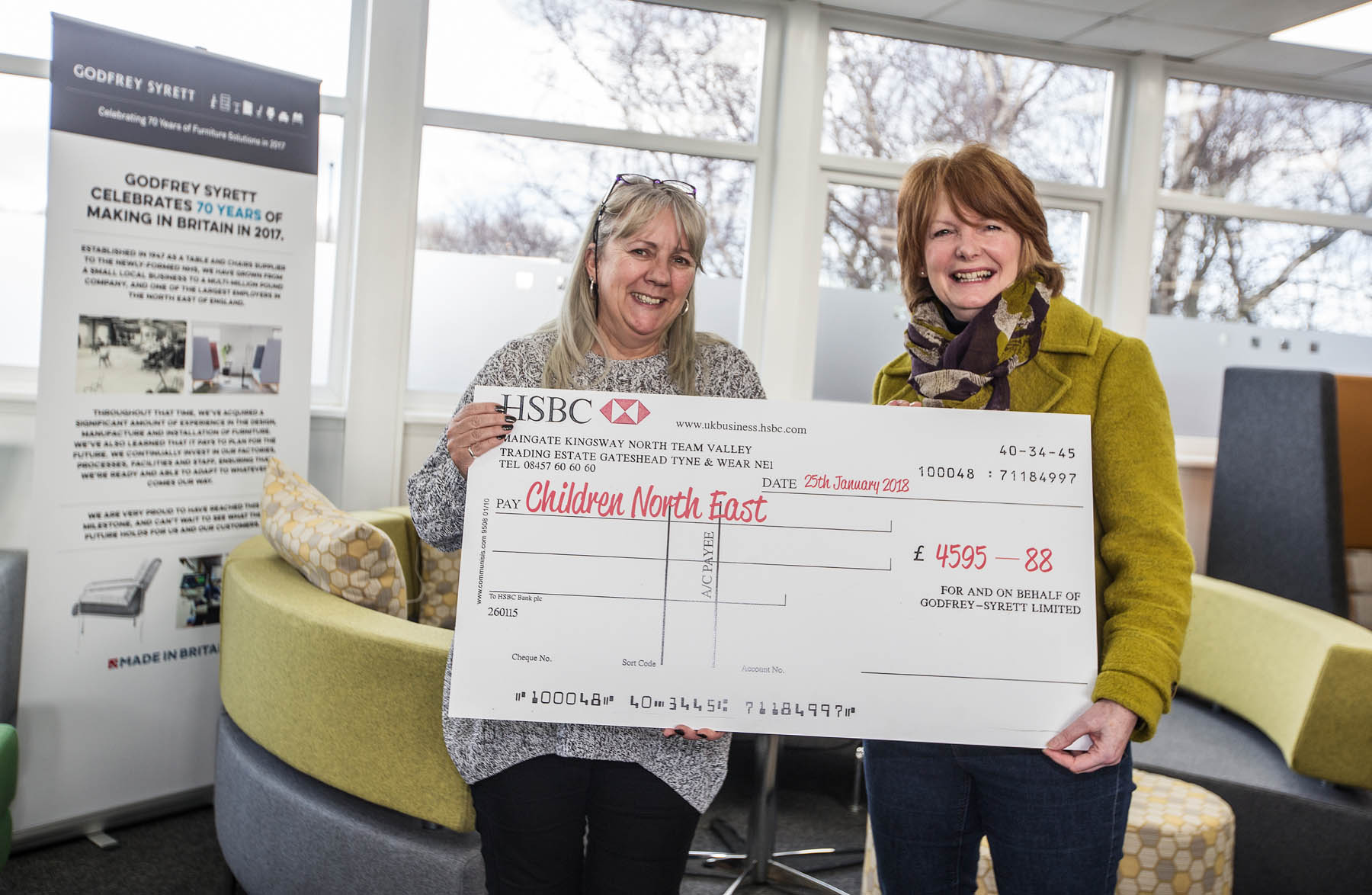 Godfrey Syrett raises thousands for local children’s charity - North ...