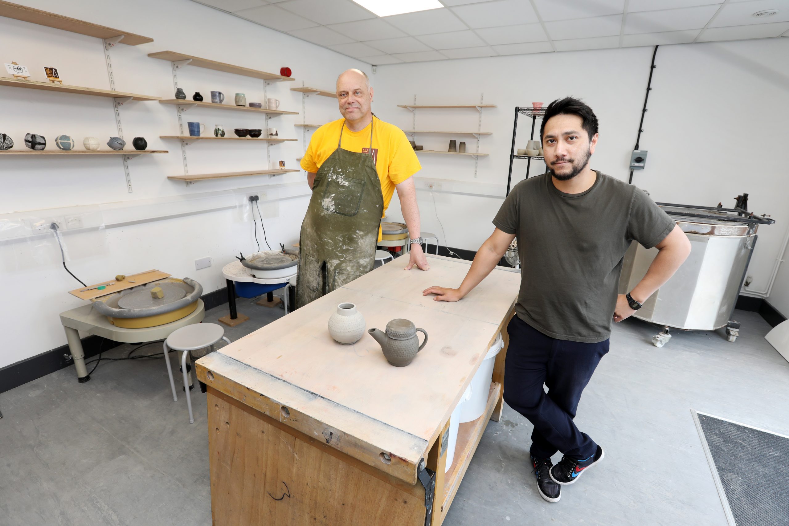 Potters open studio at North East BIC so others can explore their ...